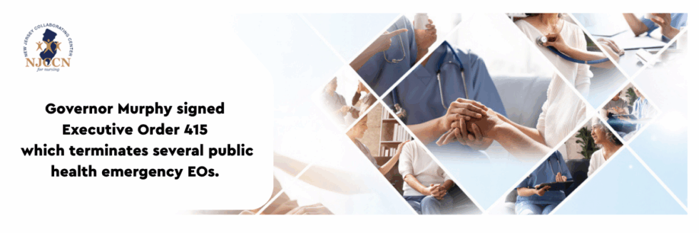 Governor Murphy signed Executive Order (EO) 415 which terminates ...